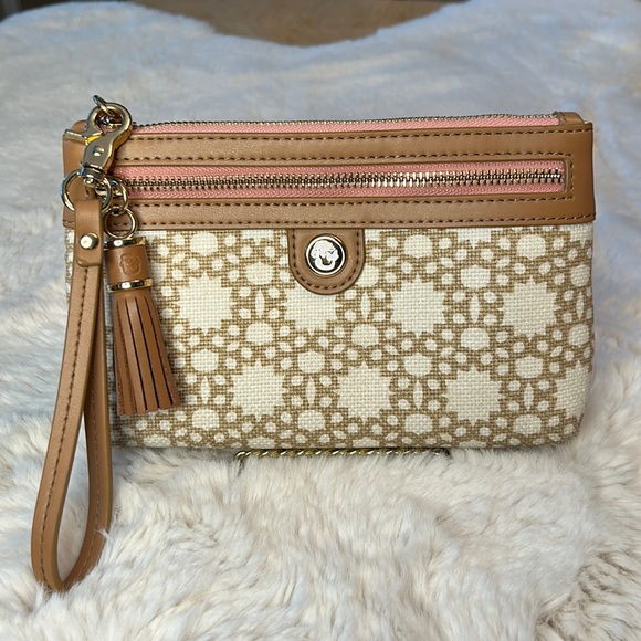 Spartina 449 | Bags | Spartina 449 Wristlet With Tassel | Poshmark